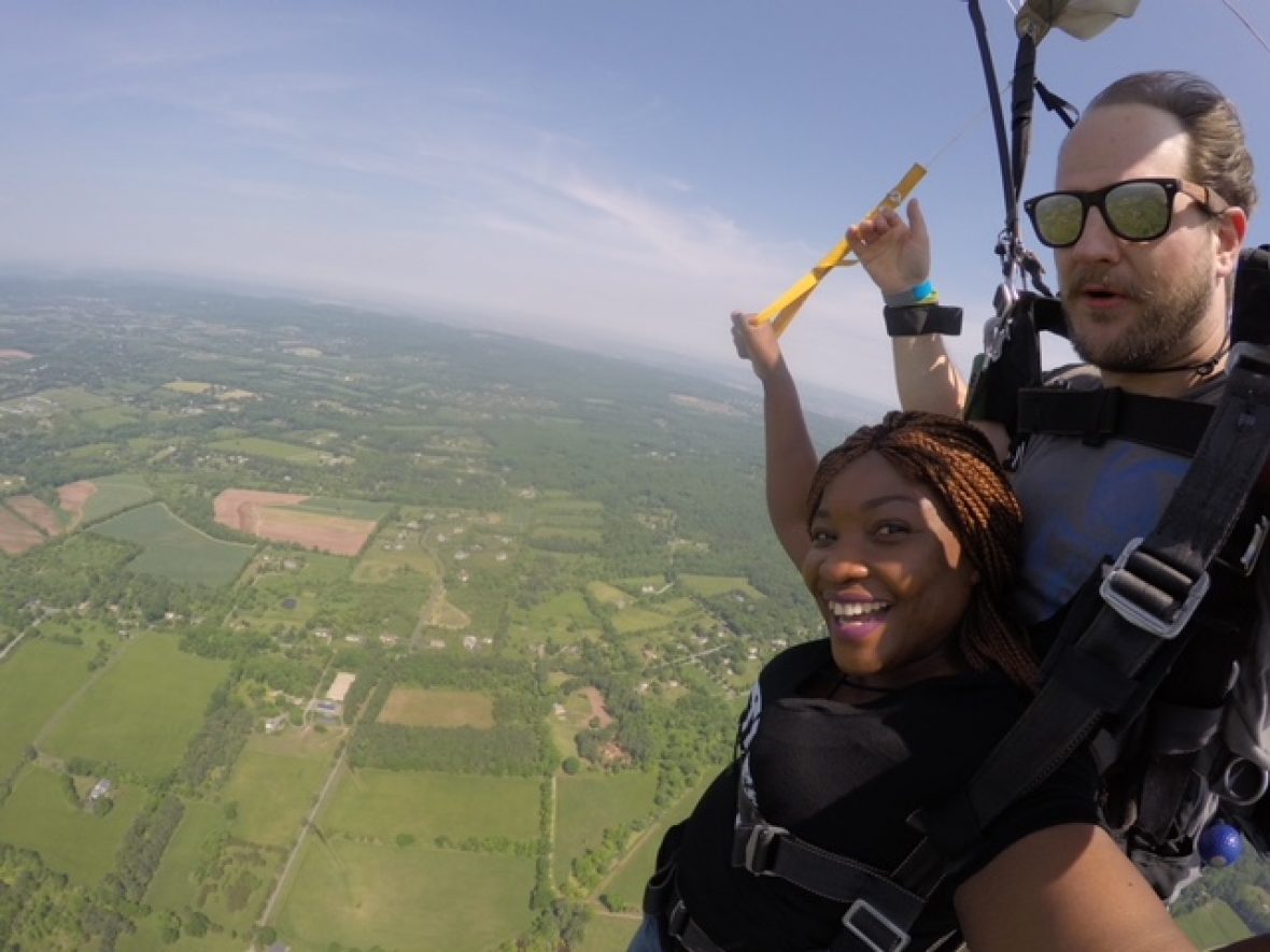 Travel Adventures: SkyDiveJersey – Biyai Garricks