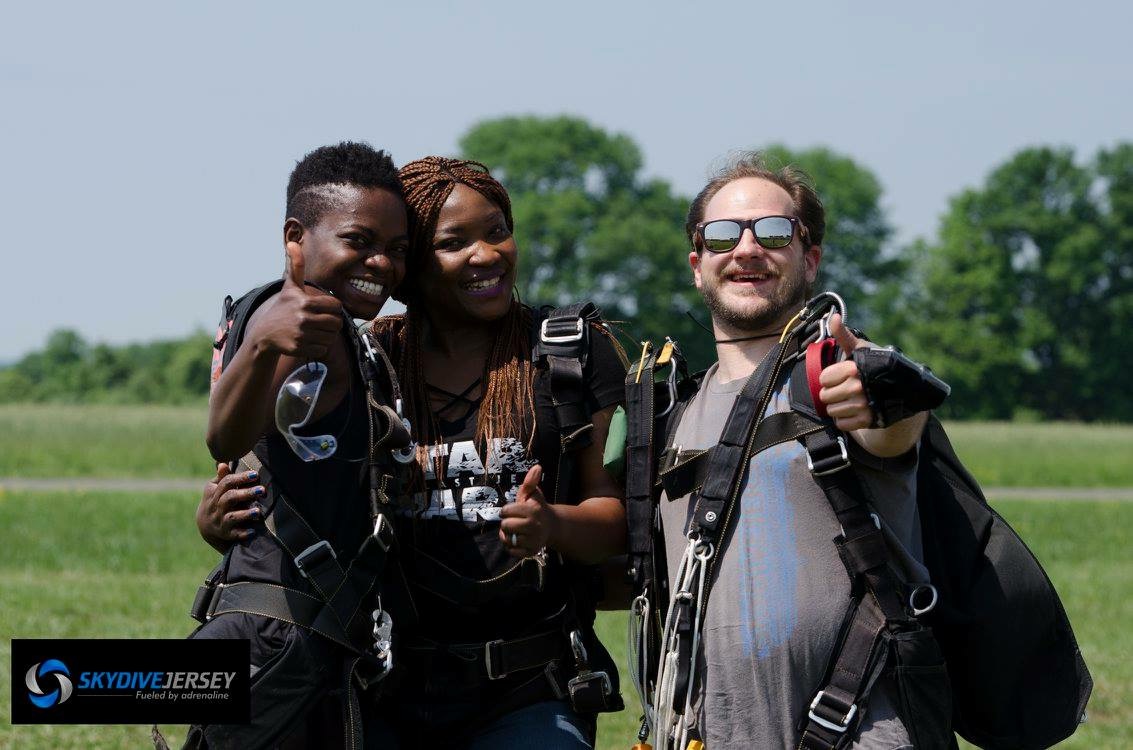 Travel Adventures: SkyDiveJersey – Biyai Garricks